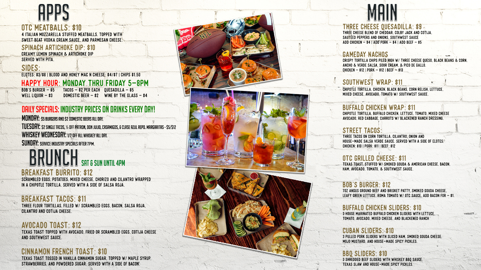Deep Ellum Sports Bars | Late Night Food | Happy Hour | Off The Cuff
