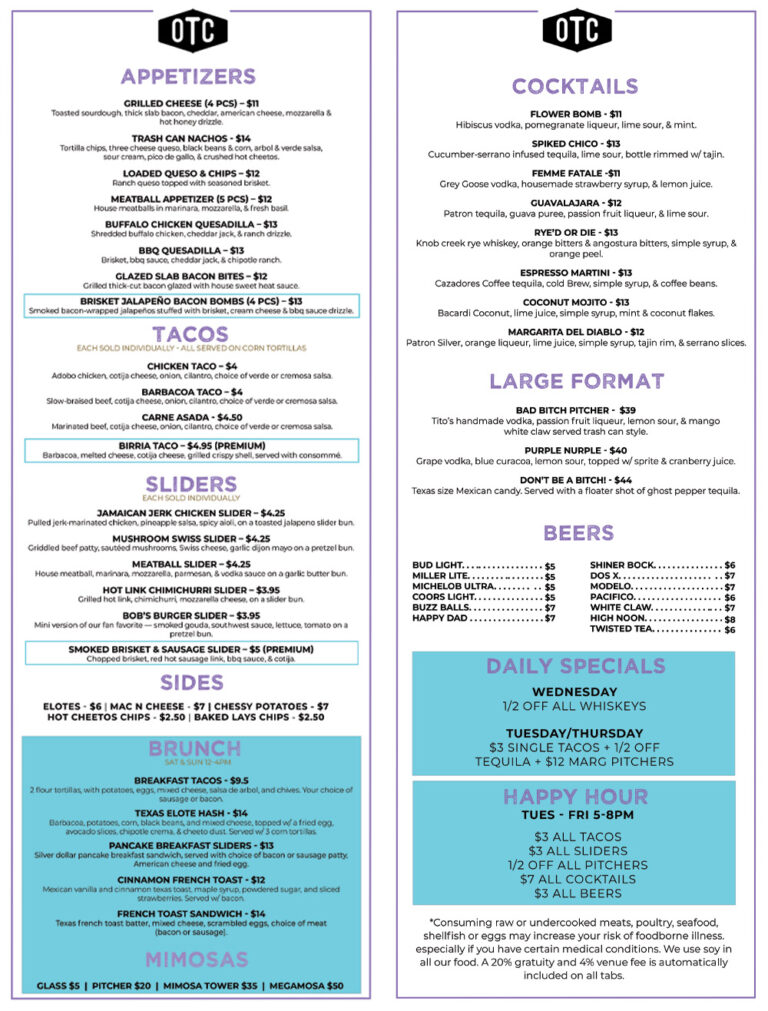 Deep Ellum Sports Bars | Late Night Food | Happy Hour | Off The Cuff